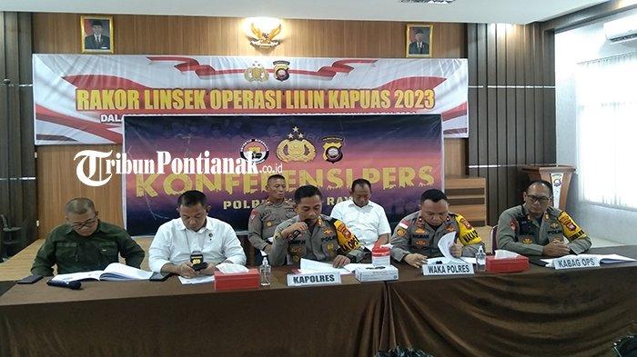 Sepanjang 2023, Polres Kubu Raya Alami Penurunan Kasus - Tribunpontianak.co.id