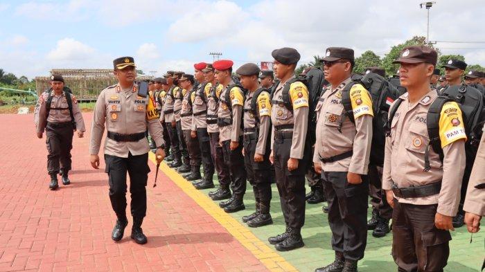 Polres Kubu Raya Kerahkan 358 Personel Pengamanan Pemilu 2024 - Tribunpontianak.co.id