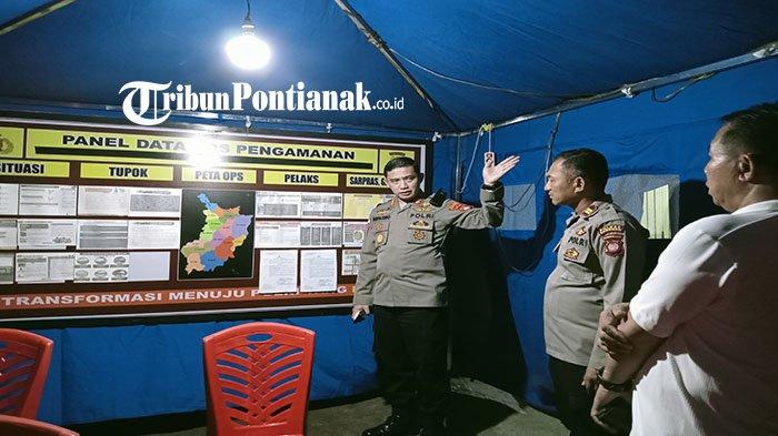 Kapolres Suparno Agus Candra Kusumah Tinjau Pos Pam Imlek dan Cap Go ...