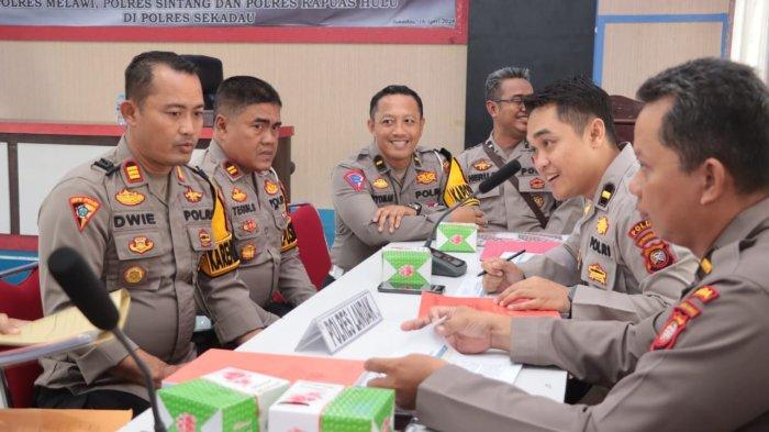 Supervisi Ops Ketupat Kapuas 2024: Polda Kalbar Evaluasi Kinerja 6 Polres - Tribunpontianak.co.id