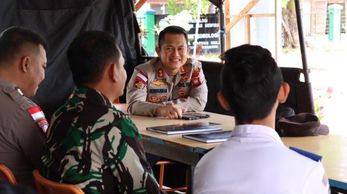 Kapolres Kapuas Hulu Cek Kesiapan Pos Pam Lebaran Ops Ketupat Kapuas 2024 - Tribunpontianak.co.id