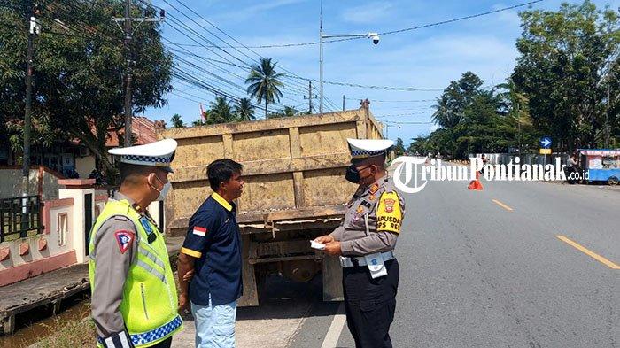 Satlantas Polres Mempawah Laksanakan Operasi Keselamatan Kapuas 2023 - Tribunpontianak.co.id