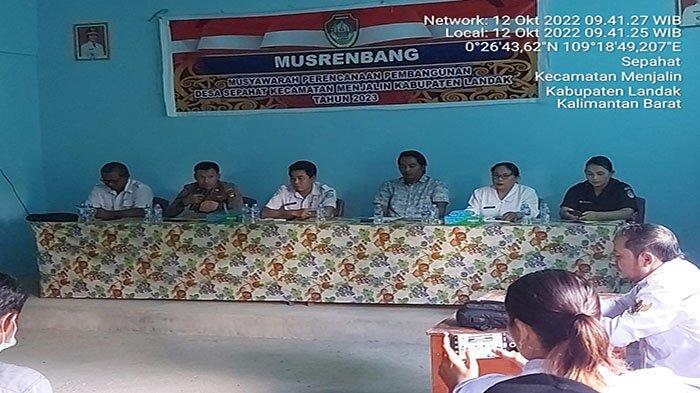 Forkopimcam Menjalin Rapat Musrenbang Desa Sepahat Tahun 2023 ...
