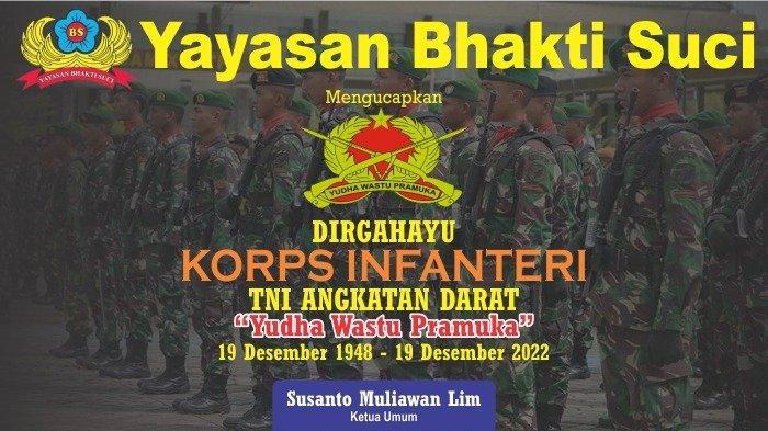 Ketum Yayasan Bhakti Suci Ucapkan Selamat Hari Jadi Ke-74 Korps ...