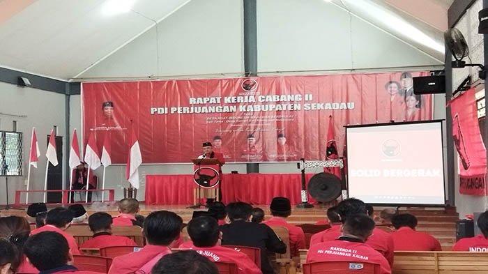 PDI Perjuangan Sekadau Gelar Rakercap II, Target Kursi Pimpinan Dewan ...
