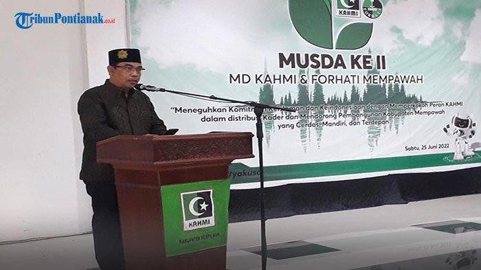 Buka Musda KAHMI Mempawah, M Isnaini: Rawat dan Jaga Pengkaderan HMI ...