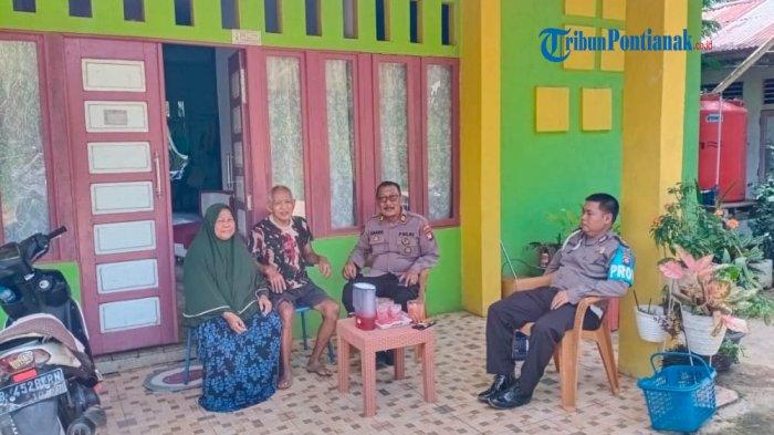 Wakapolsek Ketungau Hulu Sambangi Tokoh Masyarakat di Desa Senaning ...