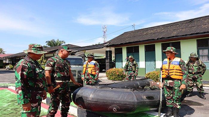 Dandim Mempawah Pimpin Apel Kesiapsiagaan Bencana Banjir - Tribunpontianak.co.id