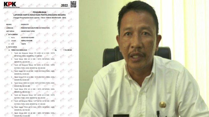 Segini Harta Kekayaan Agus Rudi Suandi Kepala Diskumindag Kayong Utara ...
