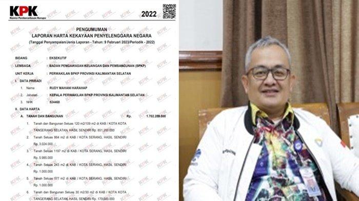 Harta Kekayaan Rudy Mahani Harahap Kepala BPKP Kalbar yang Baru, Punya ...