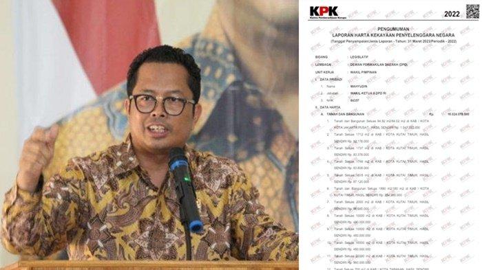Intip Harta Kekayaan Mahyudin, Pimpinan DPD RI Kandidat Gubernur Kalimantan Timur ...