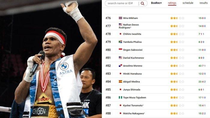 Ranking Tinju Dunia Ongen Saknosiwi, Pemukul Brutal Kelas Bulu Suksesor Daud Yordan - Halaman ...