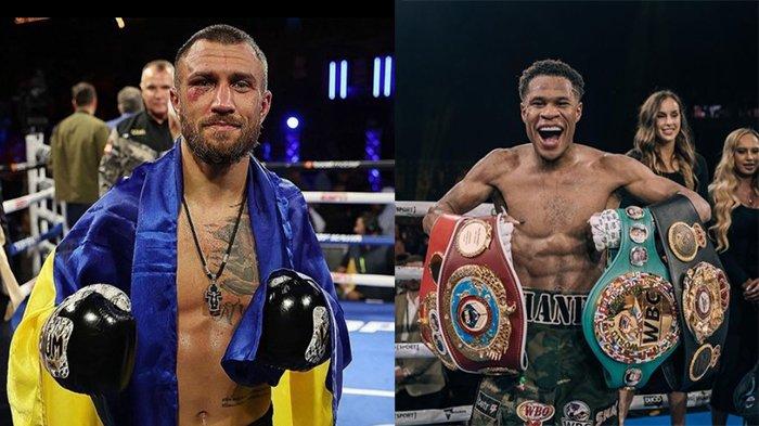 Tinju Dunia Devin Haney vs Vasiliy Lomachenko Direstui! Promotor Beberkan Jadwal Duel Kedua ...