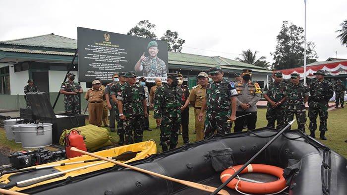 Danrem 121/Abw Buka Latihan Penanggulangan Bencana Alam - Tribunpontianak.co.id