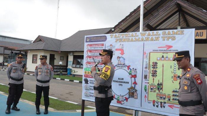 Kabag Ops Polres Sekadau Paparkan Tactical Wall Game PAM TPS, Tekankan ...