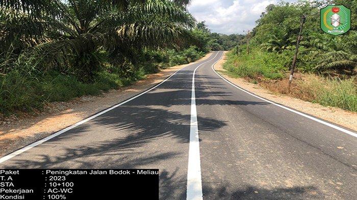Pemprov Kalbar Selesaikan Pembangunan Jalan Provinsi Bodok-Meliau ...