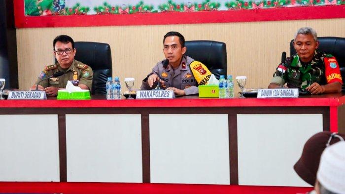 Polres Sekadau Gelar Rakor Lintas Sektoral Dalam Rangka Pengamanan