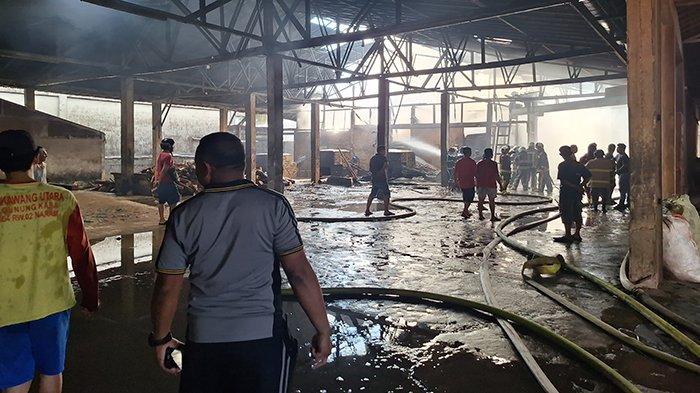 Oven Pengering Pabrik Kopra Sumber Air Makmur Terbakar, Kerugian ...