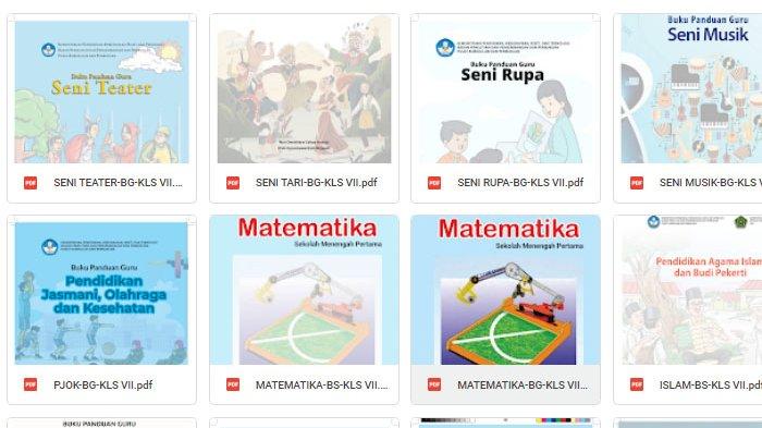 Materi Buku Kelas 7 SMP Kurikulum Merdeka Lengkap Link Download 13 Mata ...