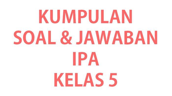 50 SOAL UAS SAS PAS IPA Kelas 5 SD Tahun 2024 Kurikulum Merdeka Semester 1 dengan Kunci ...