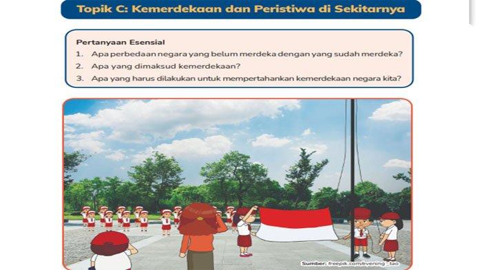Soal IPAS Kelas 6 SD Kurikulum Merdeka, Halaman 43 Topik C Kemerdekaan dan Peristiwa di ...