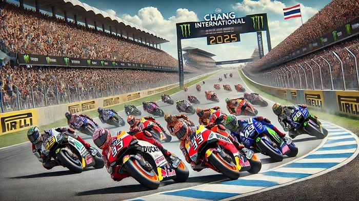 LIVE HASIL Sprint Race MotoGP Thailand 2025: Marc Marquez Start Terdepan, Bagnaia Siap Balas ...