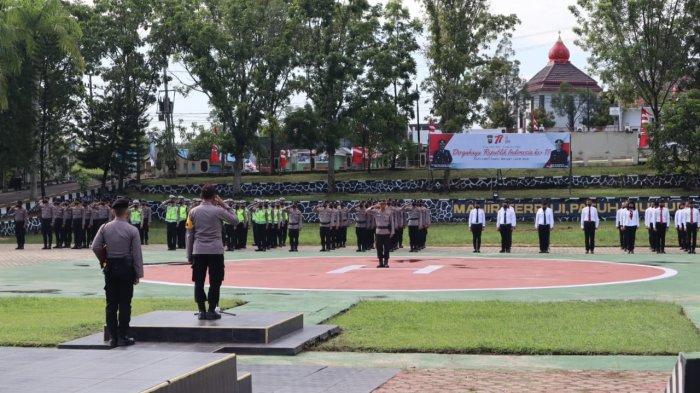 Cegah Karhutla, Polres Landak Gelar Pasukan Operasi Kewilayahan Bina Karuna Kapuas Tahap II ...