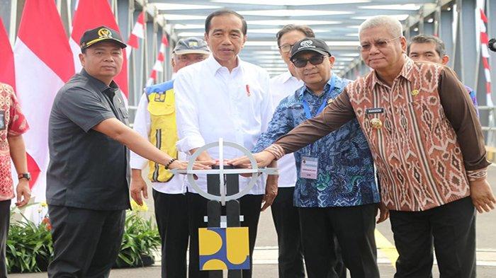 Presiden Jokowi Resmikan Duplikasi Jembatan Kapuas I Pontianak, Lasarus ...