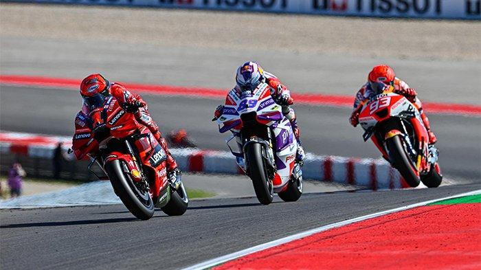 Live Hasil MotoGP Portugal 2023 di Trans7 Duel Sengit Marc Marquez dan Francesco Bagnaia ...
