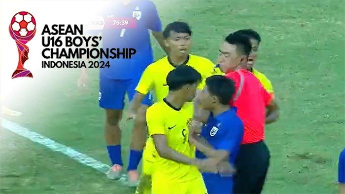 Live Score AFF U 16 Hasil Thailand Vs Malaysia U16: Petaka Kartu Merah dan Penalti Harimau ...