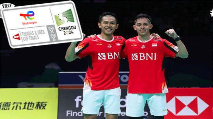 Live Score Thomas Cup 2024 Final Indonesia Vs China ! Fajar/Rian Vs Liang Wei Keng/Wang Chang ...