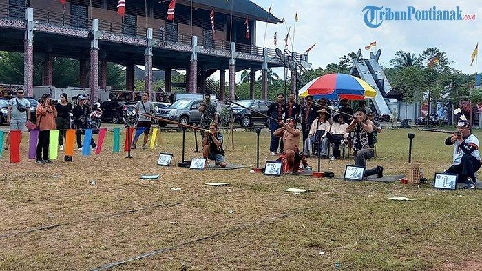 Lomba Menyumpit Semarakkan Pekan Gawai Dayak ke-37 Kalbar Tahun 2023 ...