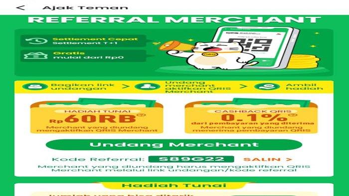 Aplikasi NeoBank Bisa Hasilkan Reward dari Kode Referral Saat Aktifkan QRIS dengan Undang ...