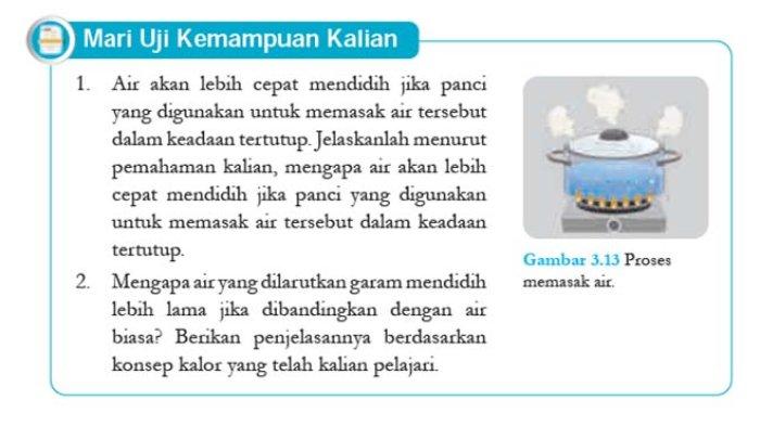 Soal IPA Kelas 7 SMP Kurikulum Merdeka, Kunci Jawaban Uji Kemampuan Bab 3 Halaman 99 ...