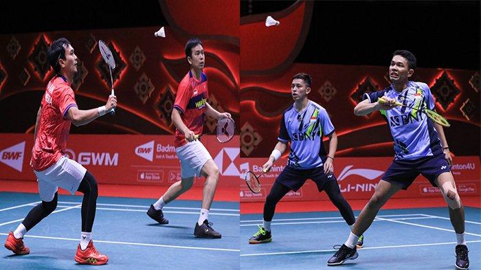 Skenario Ahsan/Hendra dan Fajar/Rian Tak Saling Hantam di Semifinal BWF World Tour Finals 2022 ...