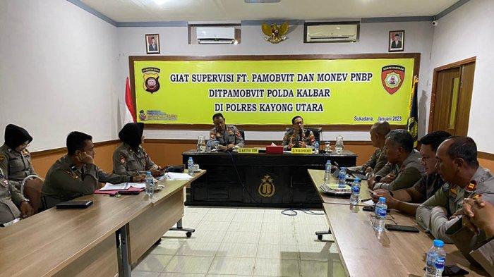 Ditpamobvit Polda Kalbar Laksanakan Supervisi FT Pamobvit dan Monev ...