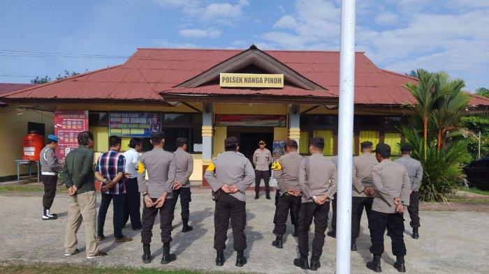 Cegah Karhutla, Kapolsek Nanga Pinoh Harapkan Seluruh Personel Tingkatkan Imbauan dan Edukasi ...