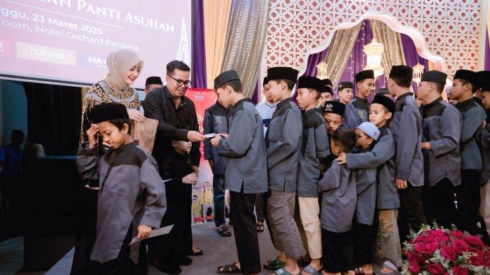 Optik Pontianak Group Berbagi Kebahagiaan, Iftar Ramadan Bersama Anak Yatim - Tribunpontianak.co.id