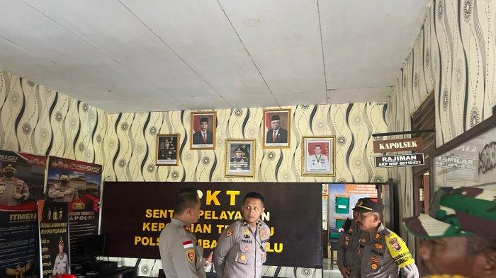 Pamatwil Polda Kalbar Monitoring Pencoblosan Pemilu Tahun 2024 Daerah Perbatasan Polres Kapuas ...