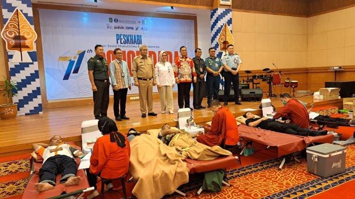 Puncak HUT ke-71 Bank Indonesia di Kalbar Dilakukan Aksi Sosial Donor ...