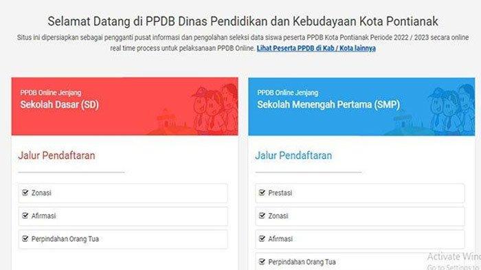Alur dan Persyaratan PPDB Online 2024 Jenjang SMP-SMA Kota Pontianak, Link pontianak.siap-ppdb ...