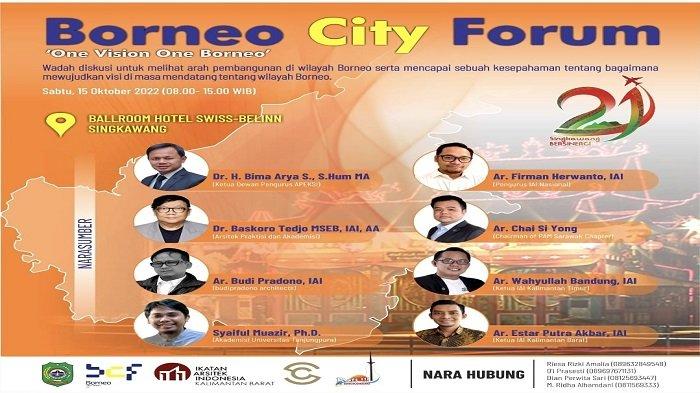 Borneo City Forum Segera Digelar di Kota Singkawang, Catat Tanggalnya - Tribunpontianak.co.id