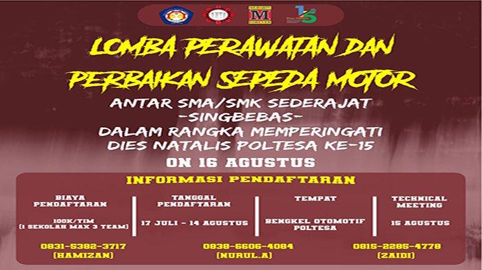 Mahasiswa Teknik Mesin Poltesa Sambas Matangkan Lomba Perawatan Motor ...