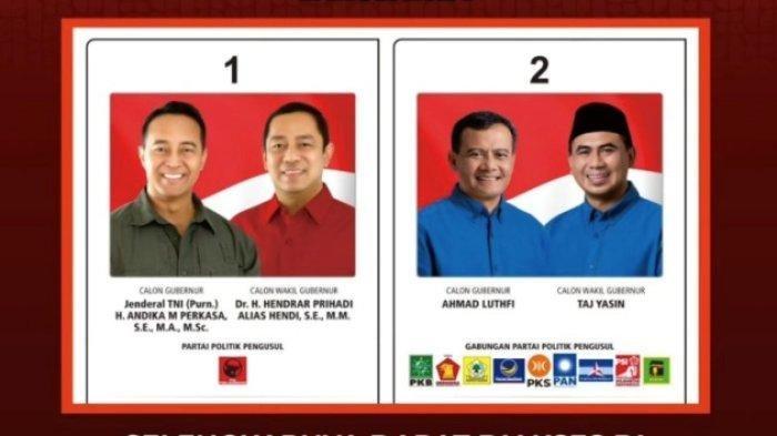 HASIL Quick Count Pilkada Jawa Tengah 2024 dan Link Real Count KPU, Luthfi-Yasin vs Andika-Hendi ...