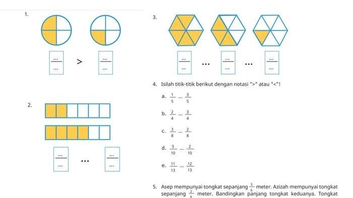 Kunci Jawaban Matematika Kelas 6 SD Kurikulum Merdeka hal 59, Soal Latihan - Halaman all ...