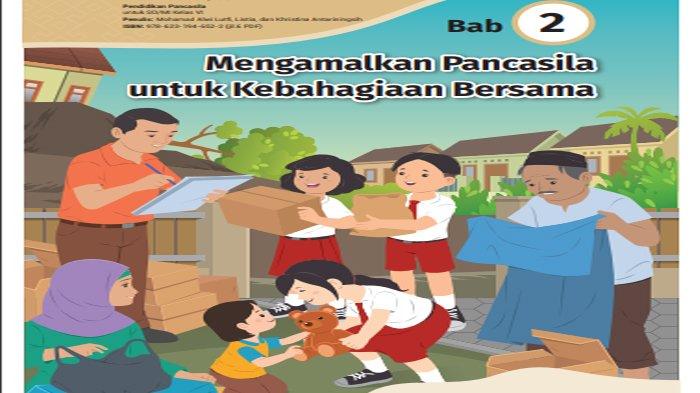 Materi PPKN Kelas 6 SD Kurikulum Merdeka Bab 2 Mengamalkan Pancasila dan Link Download Buku ...