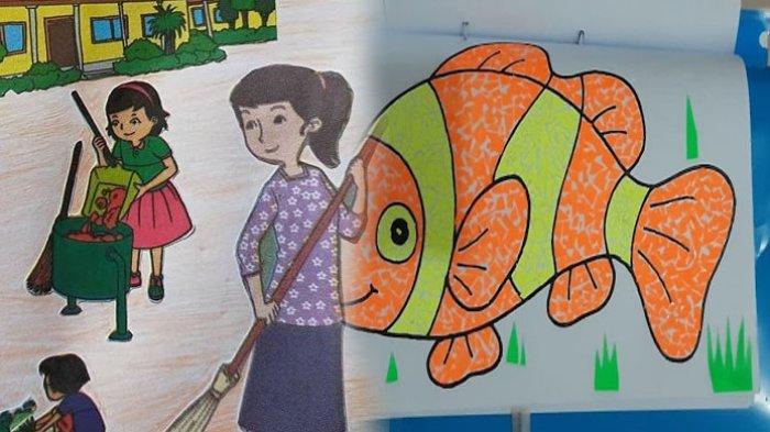 Apa itu Gambar Montase ? Cek Cara Membuat Gambar Montase Kelas SD ...