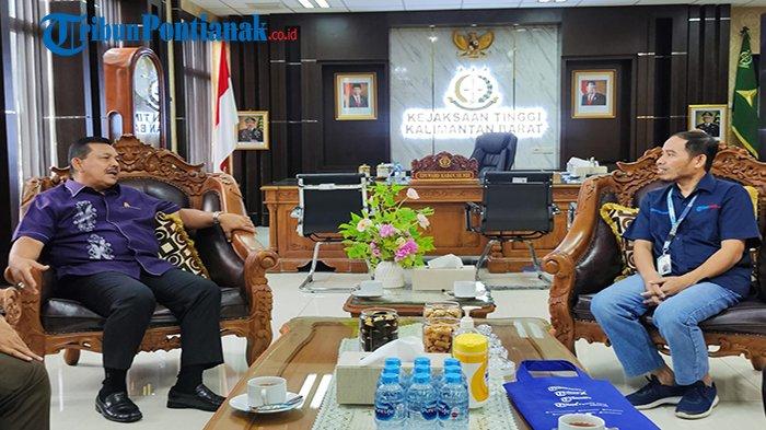 Kajati Edyward Sambut Kunjungan Silaturahmi Tribun Pontianak - Tribunpontianak.co.id