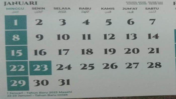Kalender 2023 Momen Hari Gerakan Satu Juta Pohon Jatuh Pada Hari ...