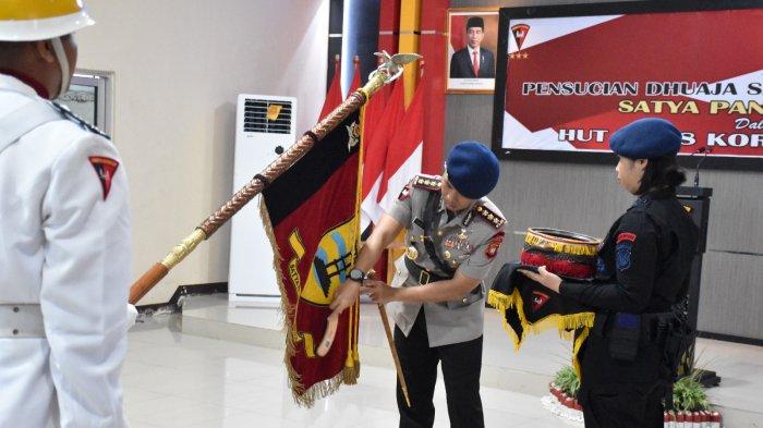 Sat Brimob Polda Kalbar Lakukan Pensucian Dhuaja Menyambut HUT Korps Brimob Polri ke 78 ...